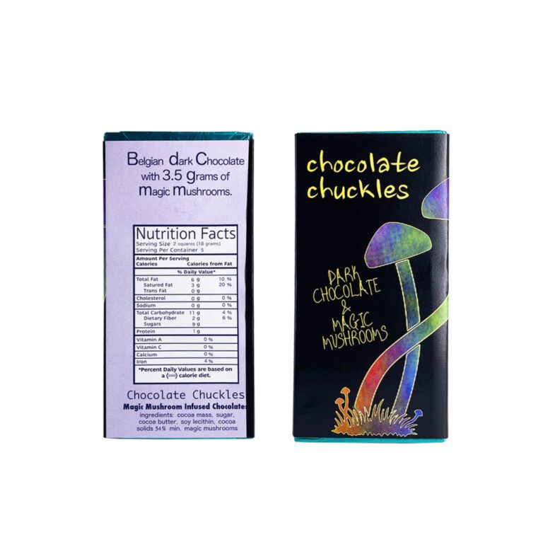 Chocolate Chuckles Mushroom Bar For Sale | Buy Shrooms Chocolate Bars